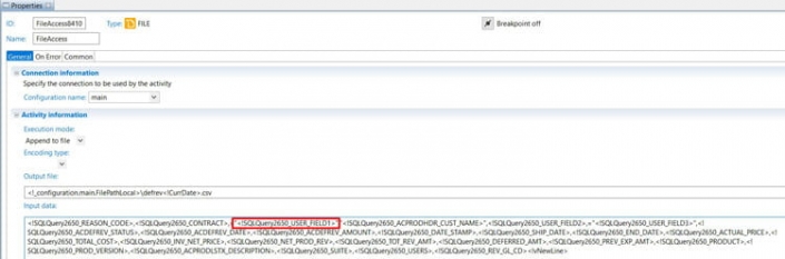 Tips for Formatting Excel CSV File from Infor Process Designer