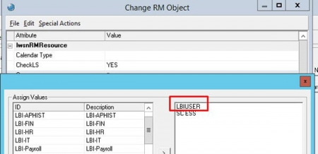How to add a user into Lawson Business Intelligence