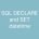SQL DECLARE and SET datetime