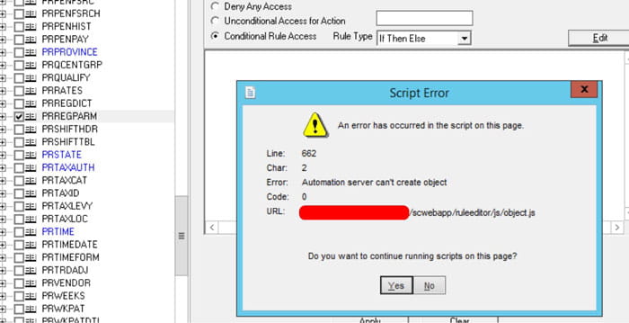 How to Resolve “An error has occurred in the script on this page” for ...
