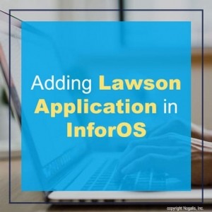 Adding Lawson Application in InforOS